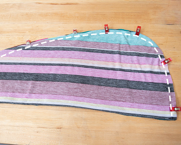 How to make a hair towel wrap with this free pattern - Elizabeth Made This